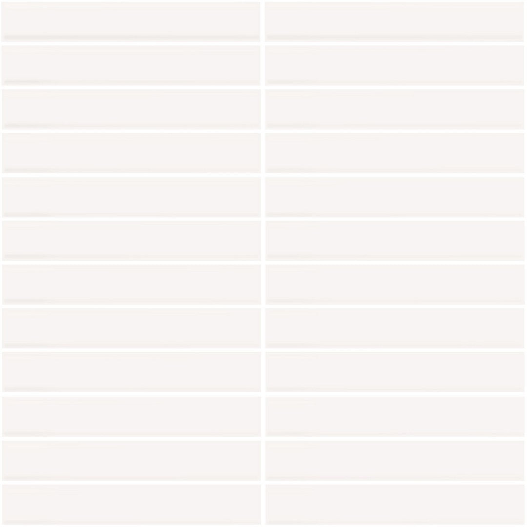 Daltile Color Wheel Mosaic 10" x 12" Ceramic 1x6" Straight Joint Mosai