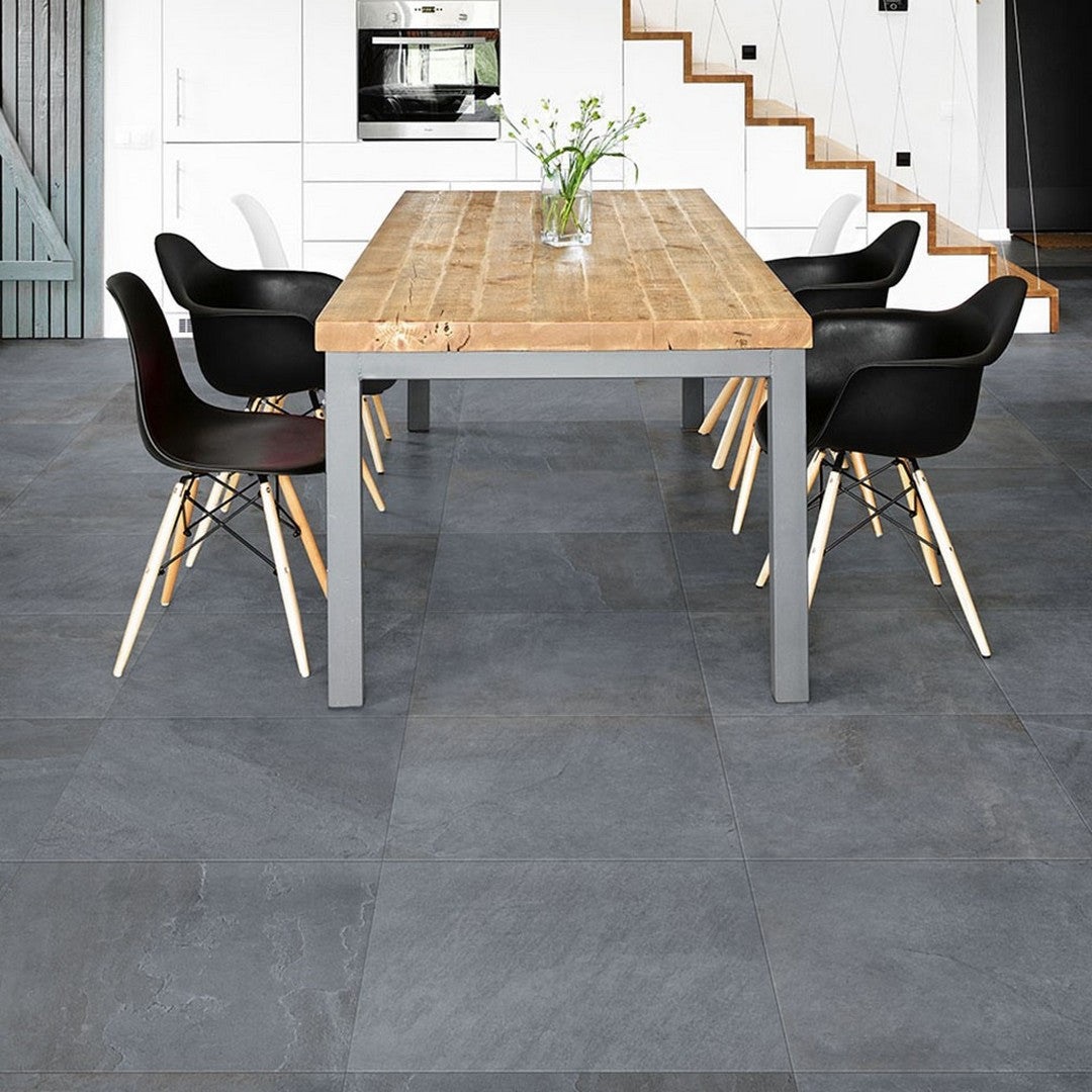 Happy Floors Berwyn 24" x 24" Rectified Natural Porcelain Tile