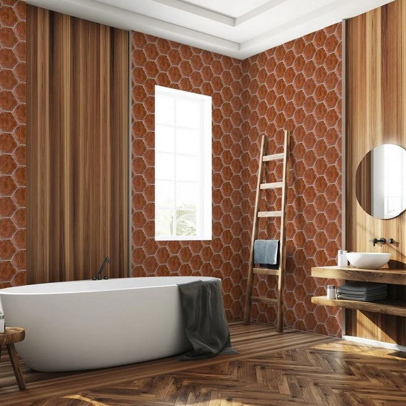 Jeffrey Court VIA 8.88" x 12.25" Satin Felipe Ceramic Tile