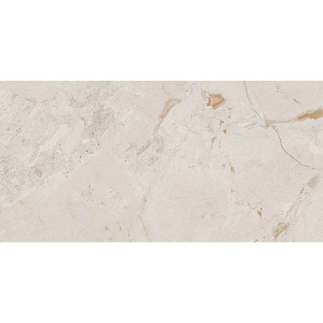 Happy Floors Eva 12" x 24" Natural Rectified Porcelain Tile