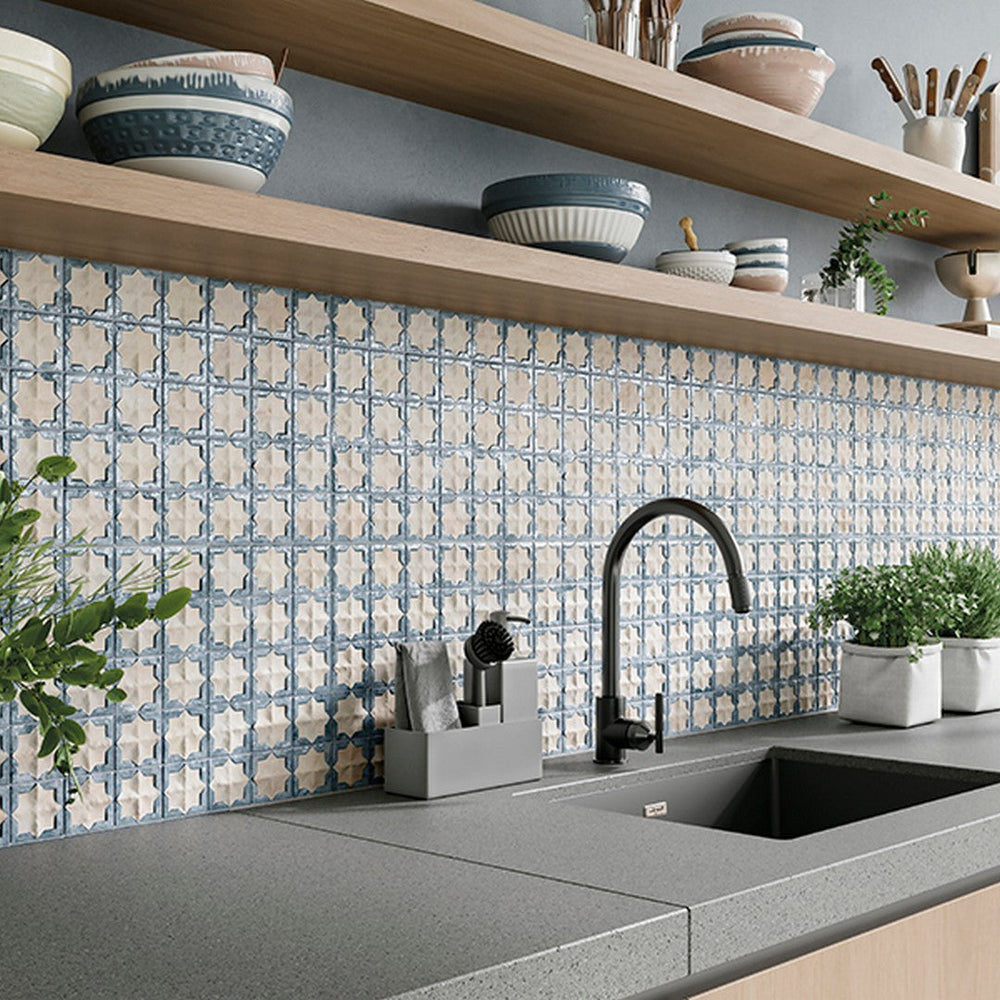 MiR Alcazar 12.2" x 22" Pressed Porcelain Decorative Tile