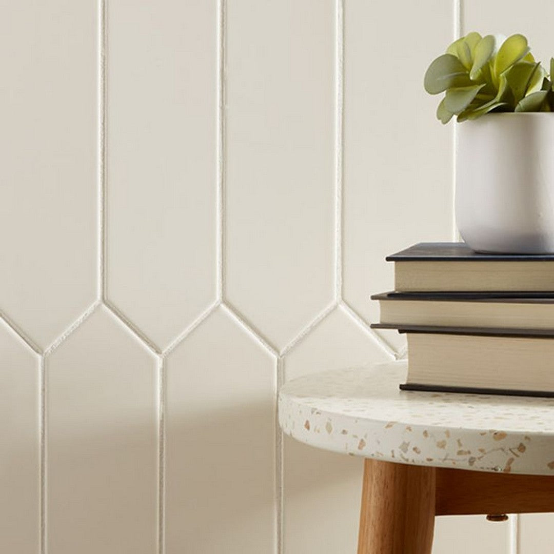 Arizona Paloma 3" x 12" Glossy Ceramic Picket Wall Tile