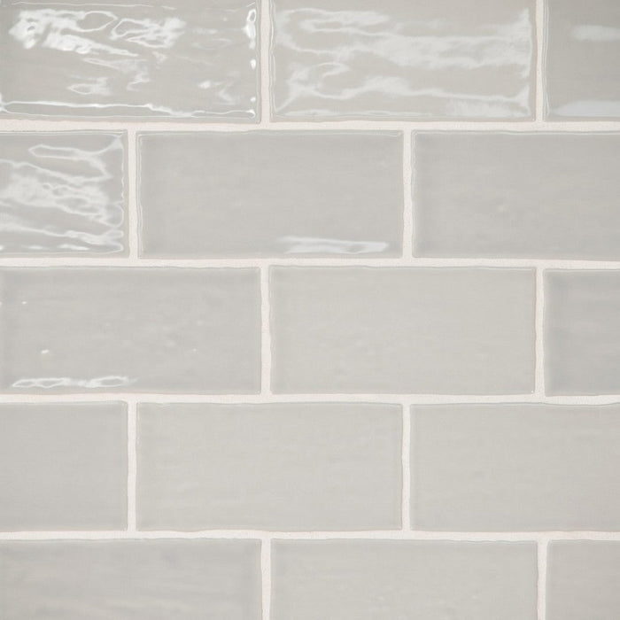 Marin 2.5x5 Bedrosians Wall Tile in Ceramic Glossy Finish