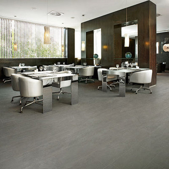 Ash Grey 12x24 Portfolio Daltile Floor Tile | Matte Porcelain Finish