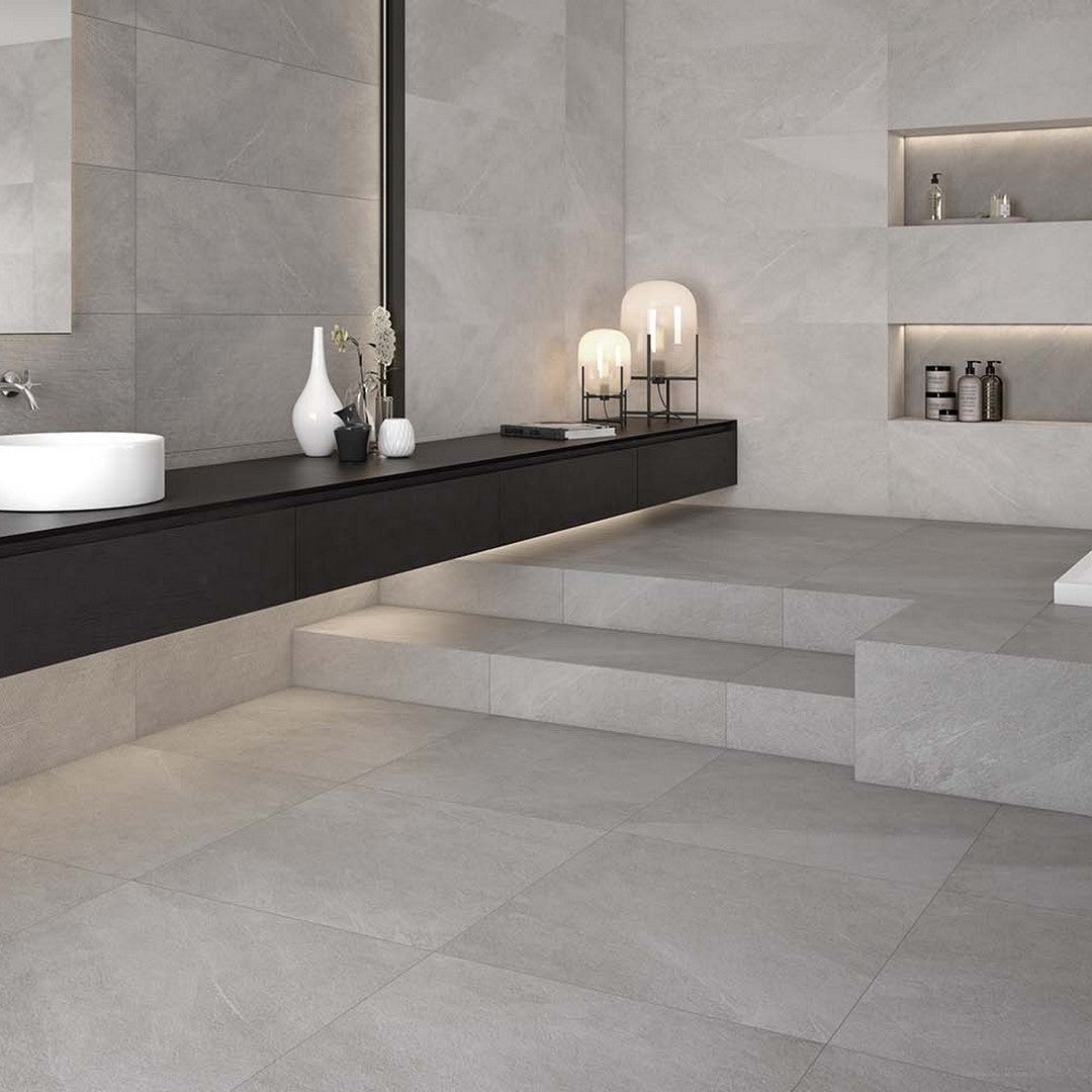 Euroker Khan 16" x 48" Rectified Matte Porcelain Wall Tile