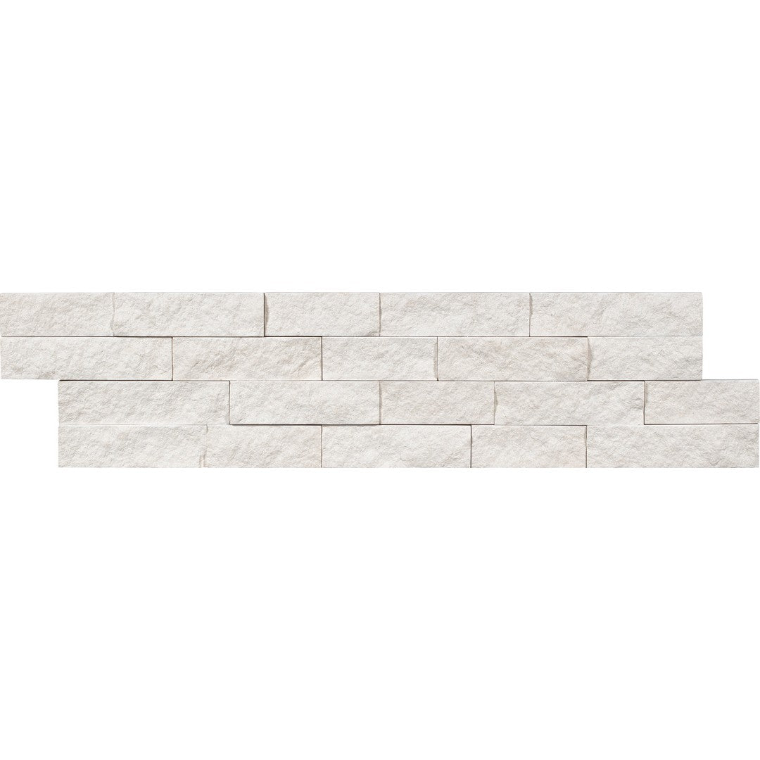 Emser Structure 6" x 24" Splitface Limestone Stacked Ledger