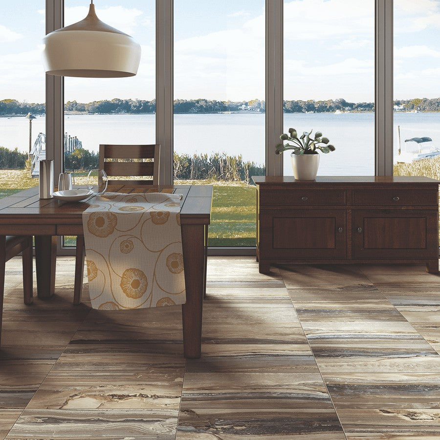 Happy Floors 12x24 Exotic Stone Porcelain Tile - Matte Rectified Edges