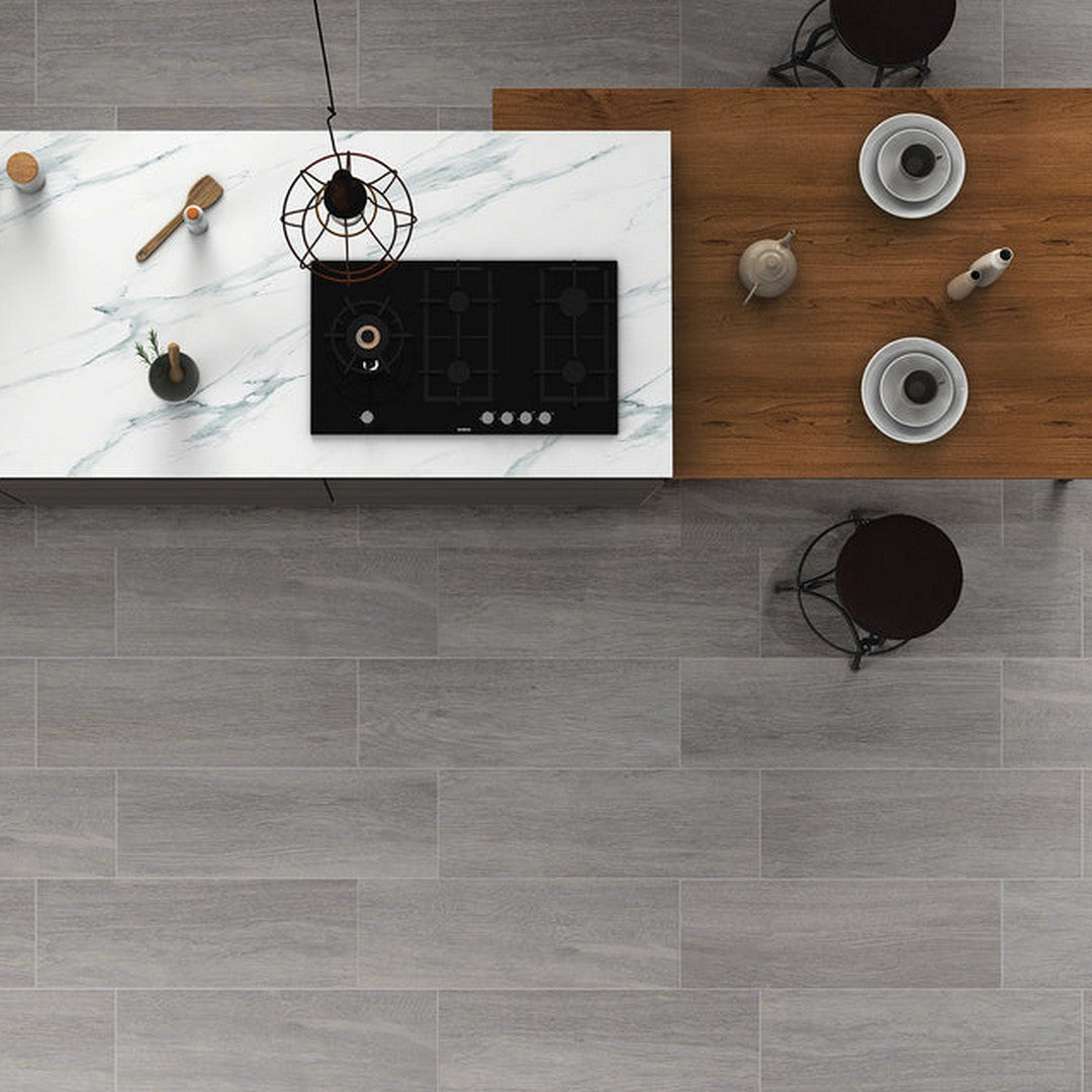 Emser Moriyo 8" x 24" Pressed Matte Ceramic Plank