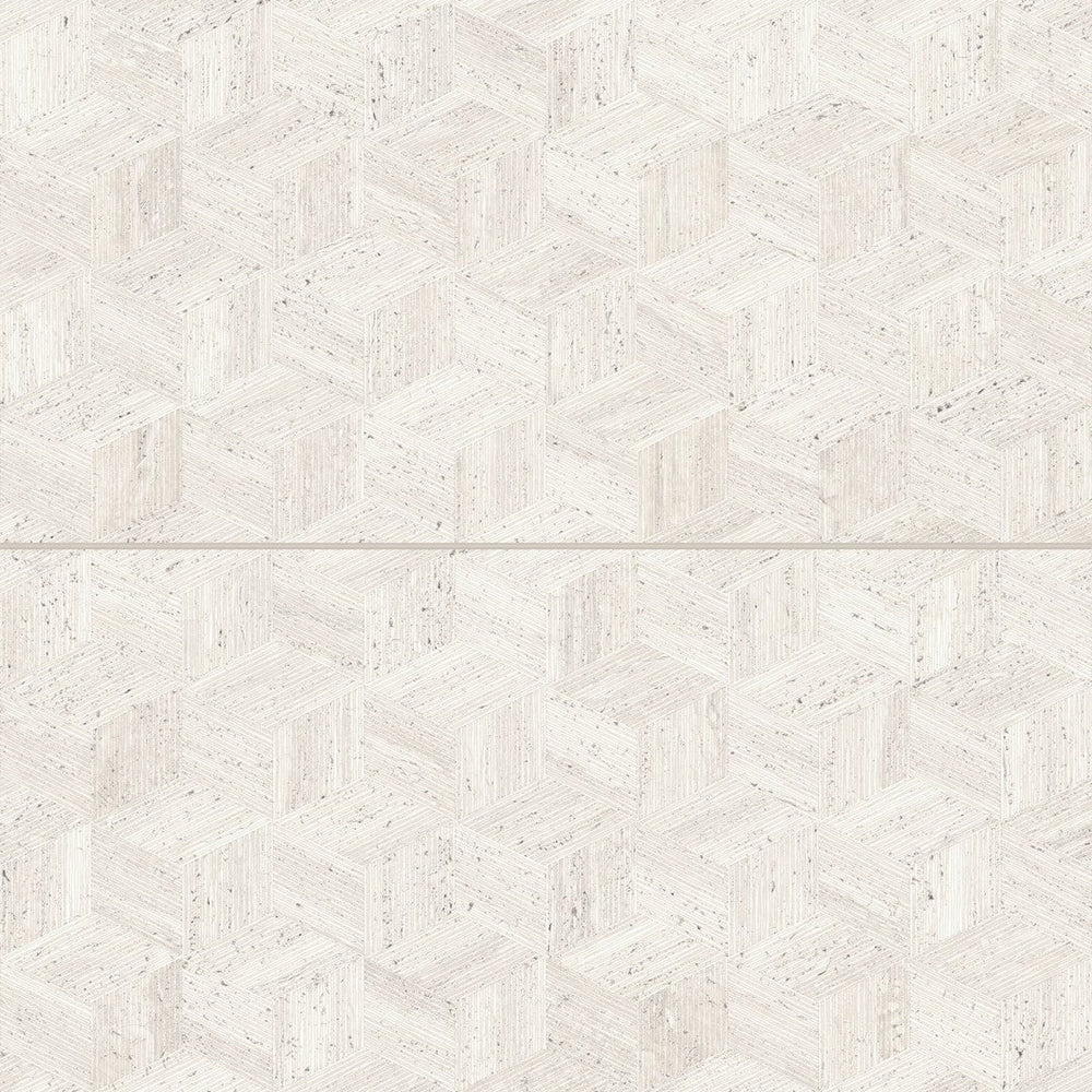 Bedrosians Sensi Roma 24" x 48" Matte Porcelain Cube Deco Tile