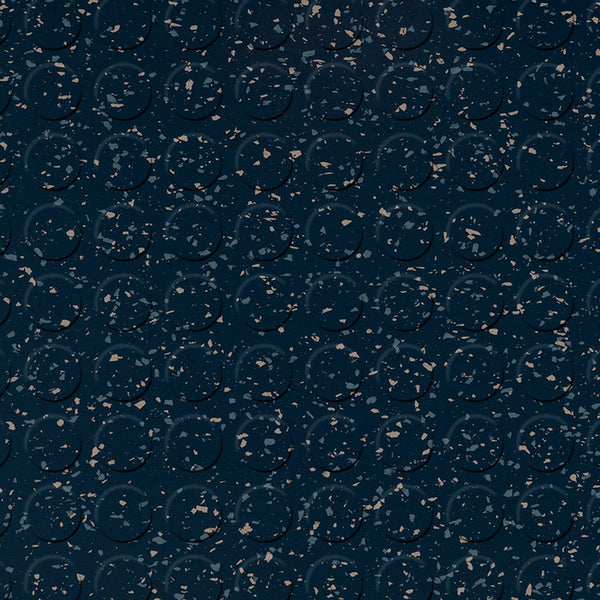 Flexco SpexTones Radial Low Profile 18" x 18" Rubber Tile