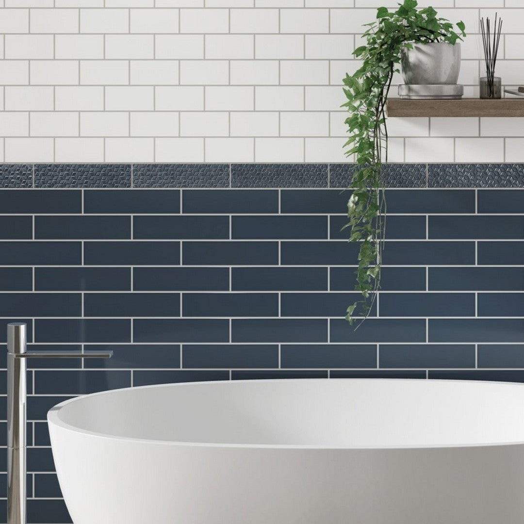 Florida Tile Emotive 3x12 Wall Glossy Ceramic Tile - Order Sample Now