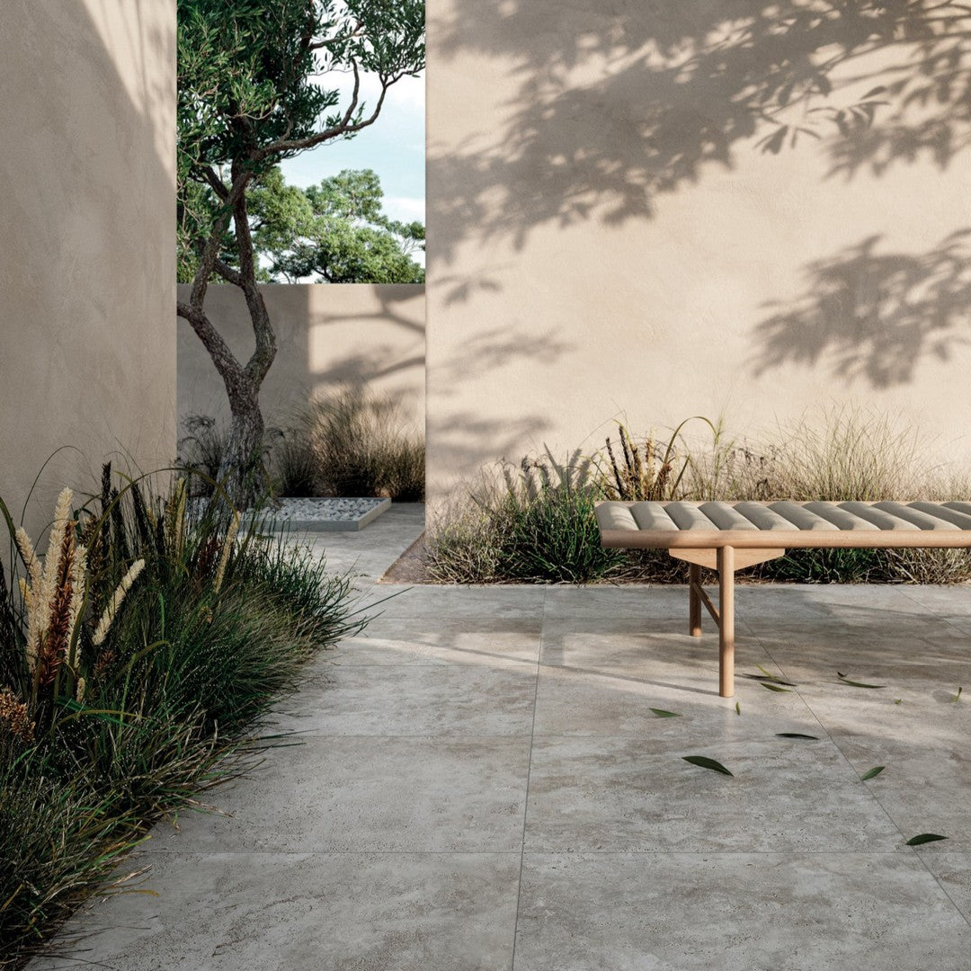 Happy Floors Navona 24" x 24" Rectified Natural Cross Porcelain Tile
