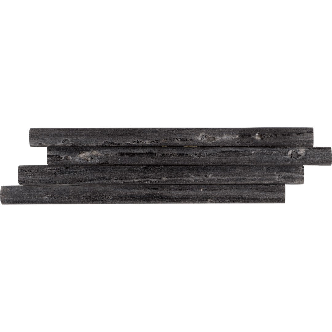 Bati Orient Opus Floor 0.75" x 12" Honed Wall Cladding Rope Marble Str