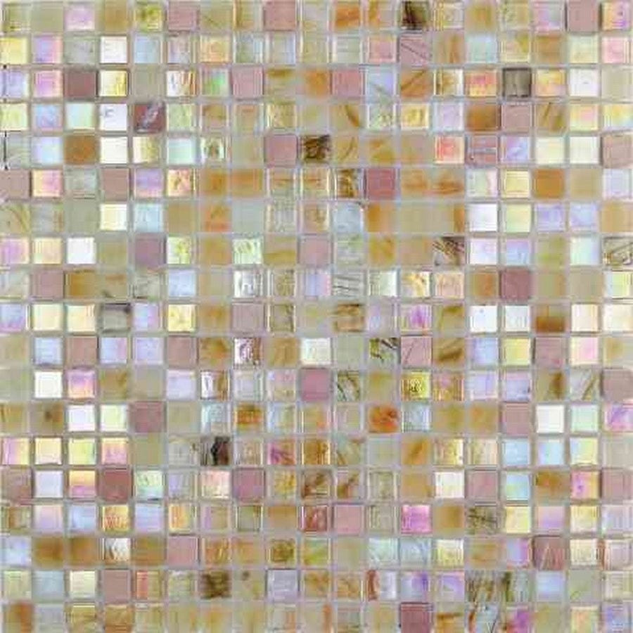 MiR Alma Mix Beige 11.6" x 11.6" Glass 0.6" Mosaic
