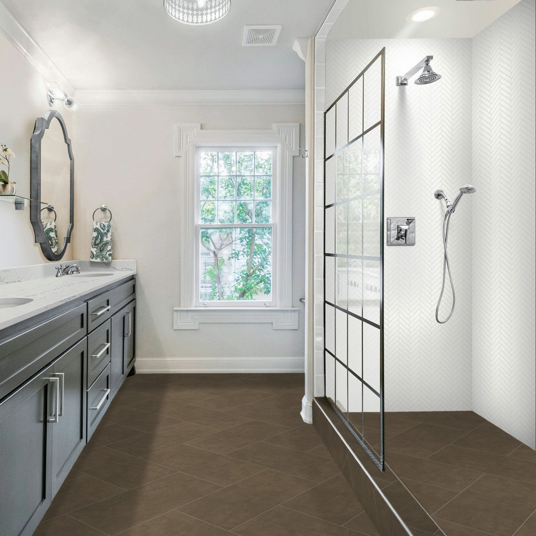 Ash Grey 12x24 Portfolio Daltile Floor Tile | Matte Porcelain Finish