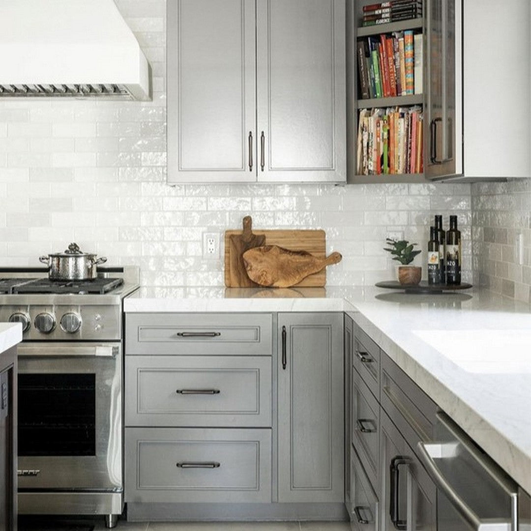 MiR Satin 2.5" x 8" Pressed Glossy Ceramic Tile