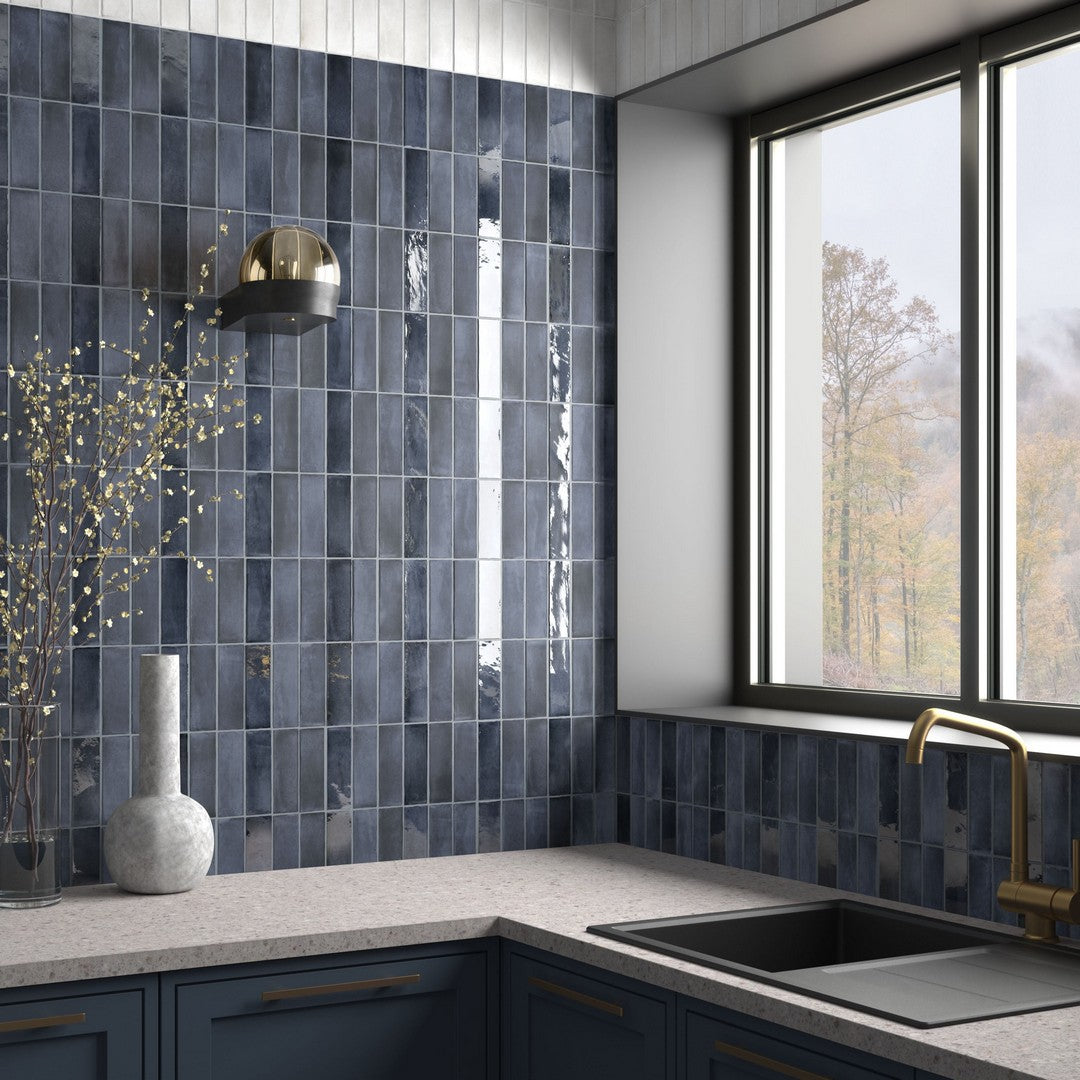 Ottimo Soco 2" x 6" Glossy Porcelain Tile