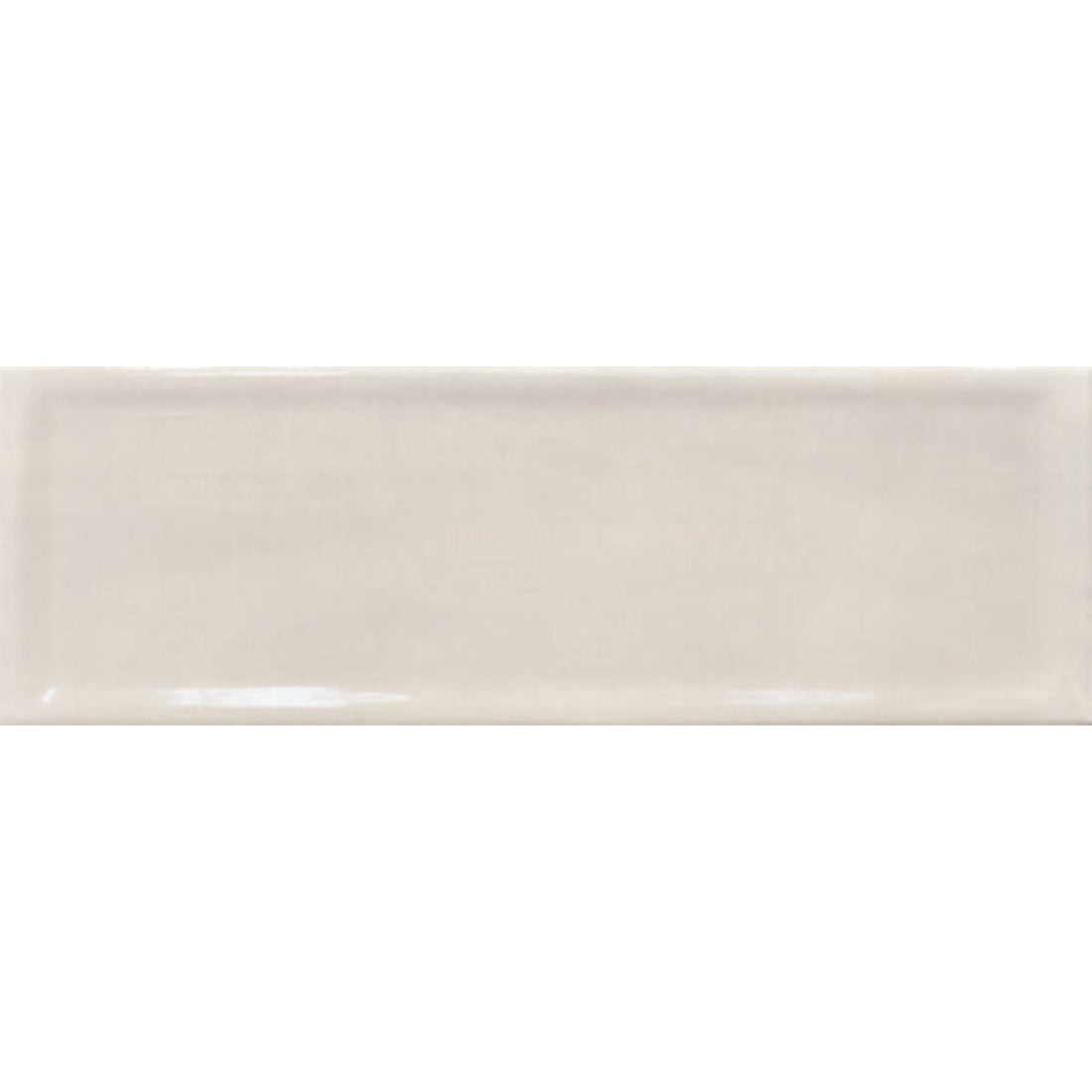 Happy Floors Titan 4" x 12" Glossy Ceramic Deco Edge Wall Tile