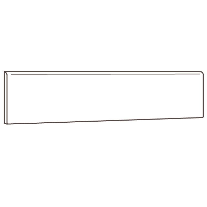 Crossville Color by Numbers 2" x 8" Gloss Ceramic Bullnose
