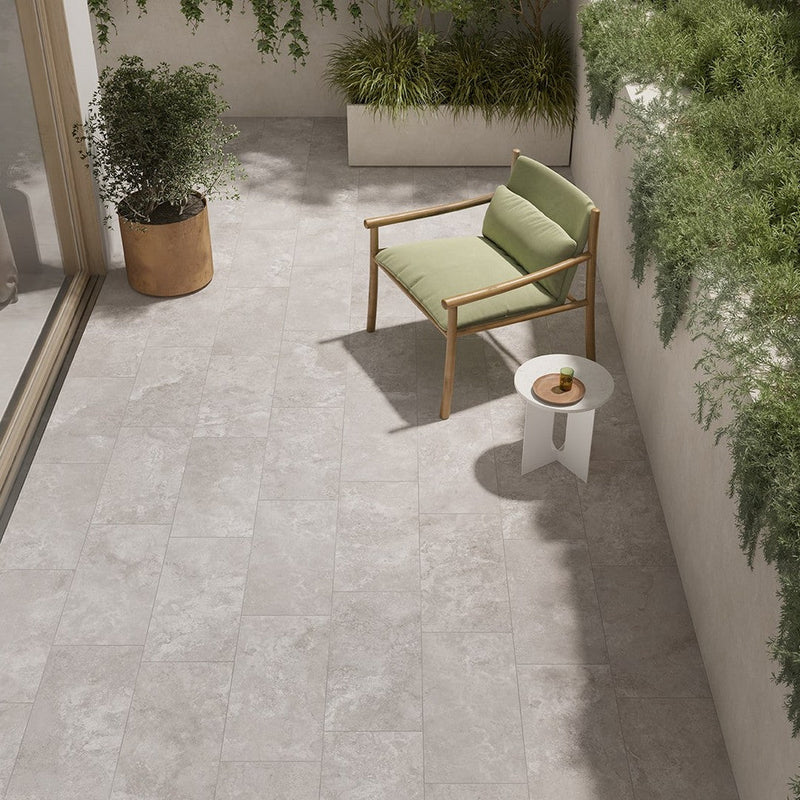 Rickert Saime Travertino 12" x 24" Matte Porcelain Tile