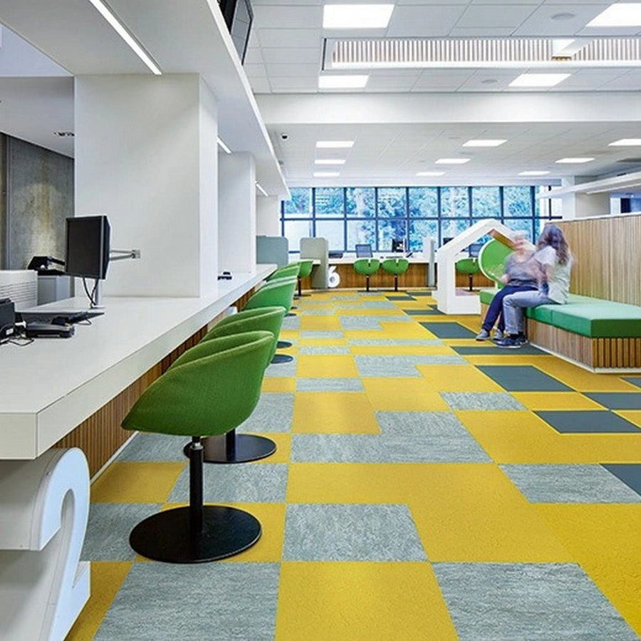 Forbo Marmoleum Modular Color 9.8" x 9.8" Smooth Vinyl Tile